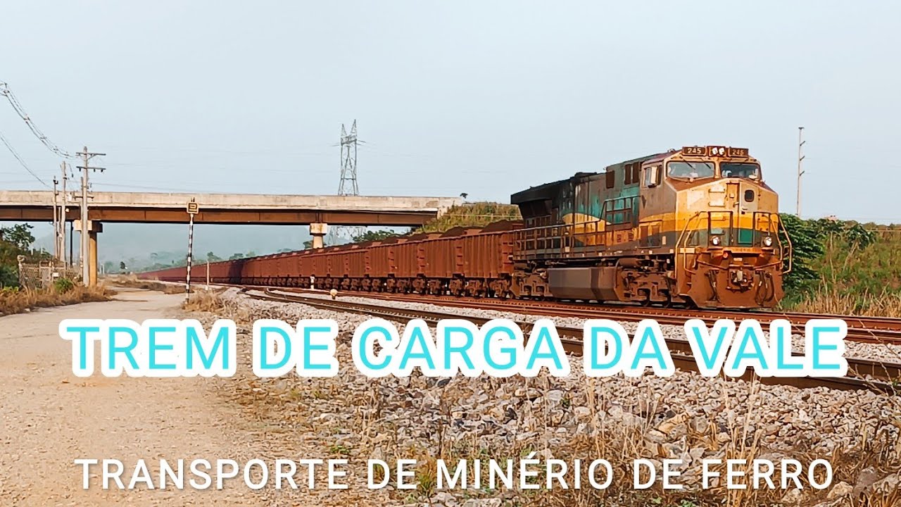 Trem Cargueiro de Canaã Para São Luís Lc-330VG - YouTube