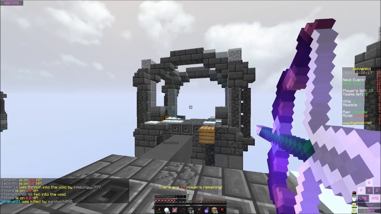 Hypixel SkyWars | Speed-running some games - YouTube