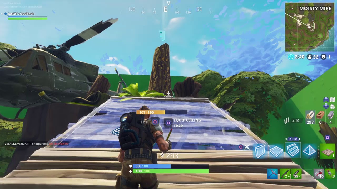FORTNITE | SEASON 4 | FIRST LETTER (F) LOCATION - YouTube