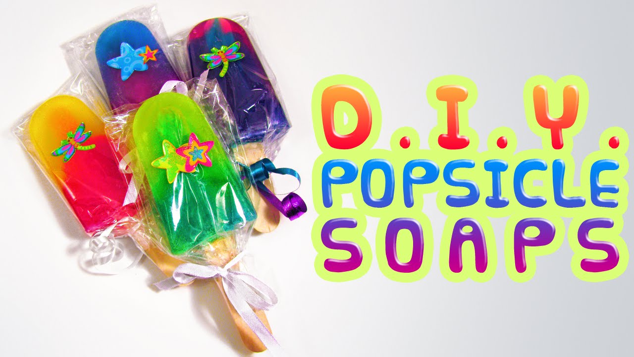 DIY Popsicle Soaps - How To Gift Idea - YouTube