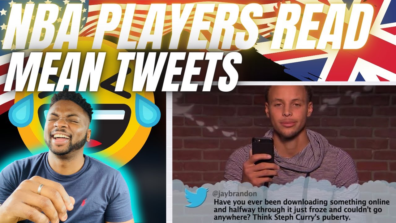 🇬🇧BRIT Reacts To NBA PLAYERS READ MEAN TWEETS! - YouTube