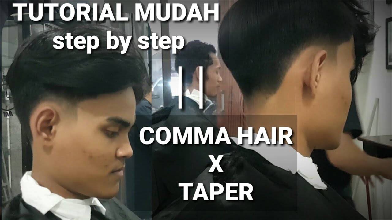 Comma Hair × Taper|KOREAN STYLE| step by step. - YouTube