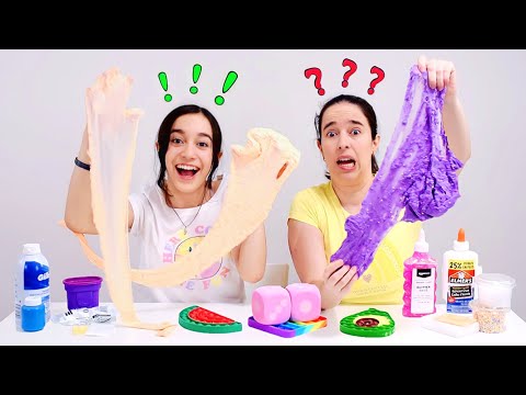 SLIME COM BATALHA DE POP IT TOYS! ★ Desafio Super Divertido de Fidget Toys com a Mamãe Fabi
