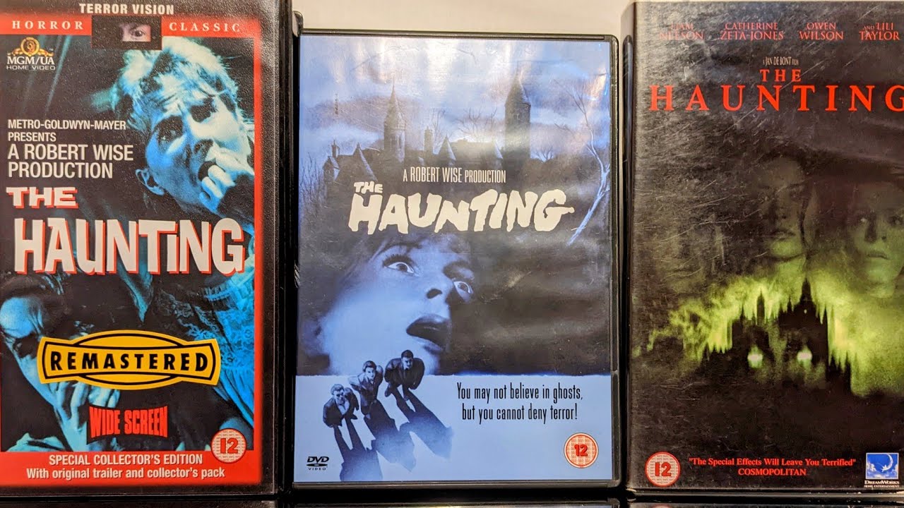 The Haunting (1963) on VHS Tape and DVD plus the remake 🎃👻🎥🎬📼📺 - YouTube