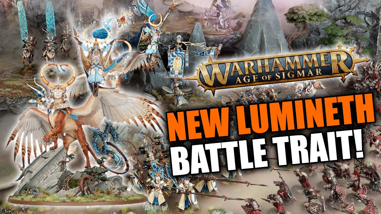 I LOVE The New Lumineth Rune Inscription System! │ Warhammer Age Of ...