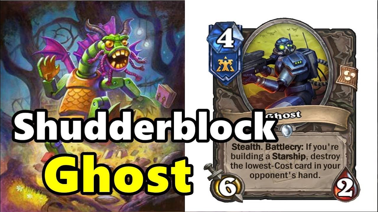 Shudderblock Ghost Is the Nuts! Hearthstone Heroes of Starcraft - YouTube