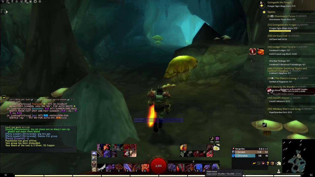 Warrior Leveling - Nightslayer - YouTube