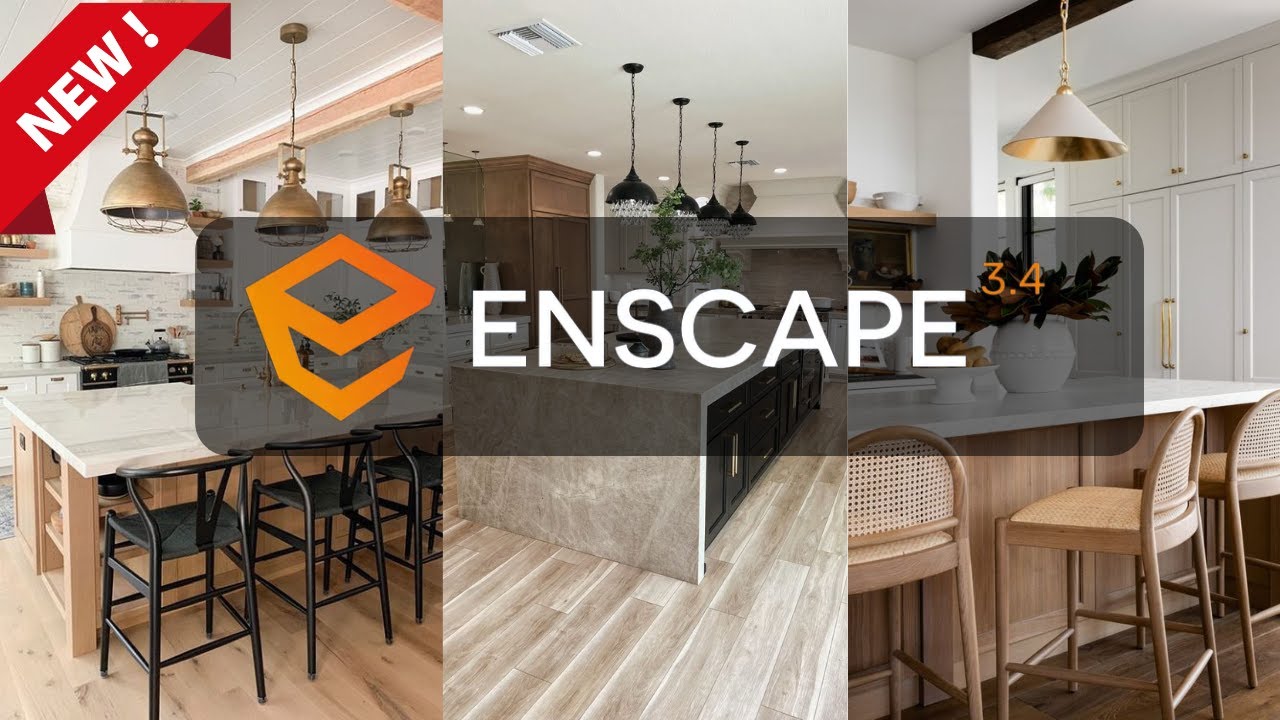 Enscape 3.4 latest updates | *Introduce New Updates* - YouTube