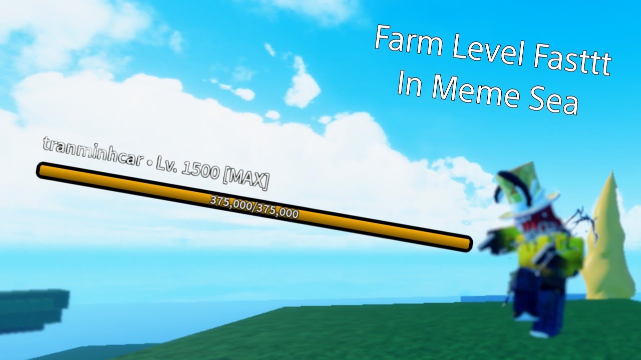How to farm real fast in "MEME Sea" | Roblox - YouTube