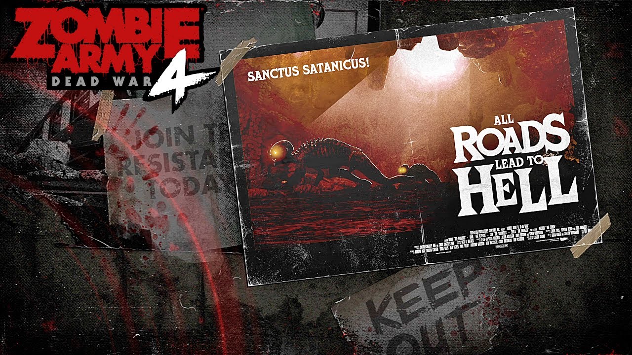 ALL ROADS LEAD TO HELL | Zombie Army 4 Dead War Walkthrough Gameplay ...