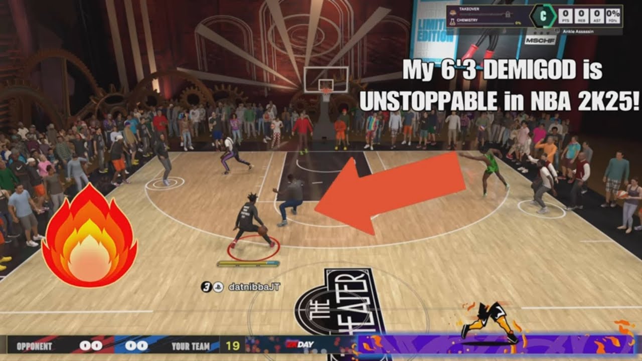 My 6'3 DEMIGOD is UNSTOPPABLE in NBA 2K25!🔥 - YouTube