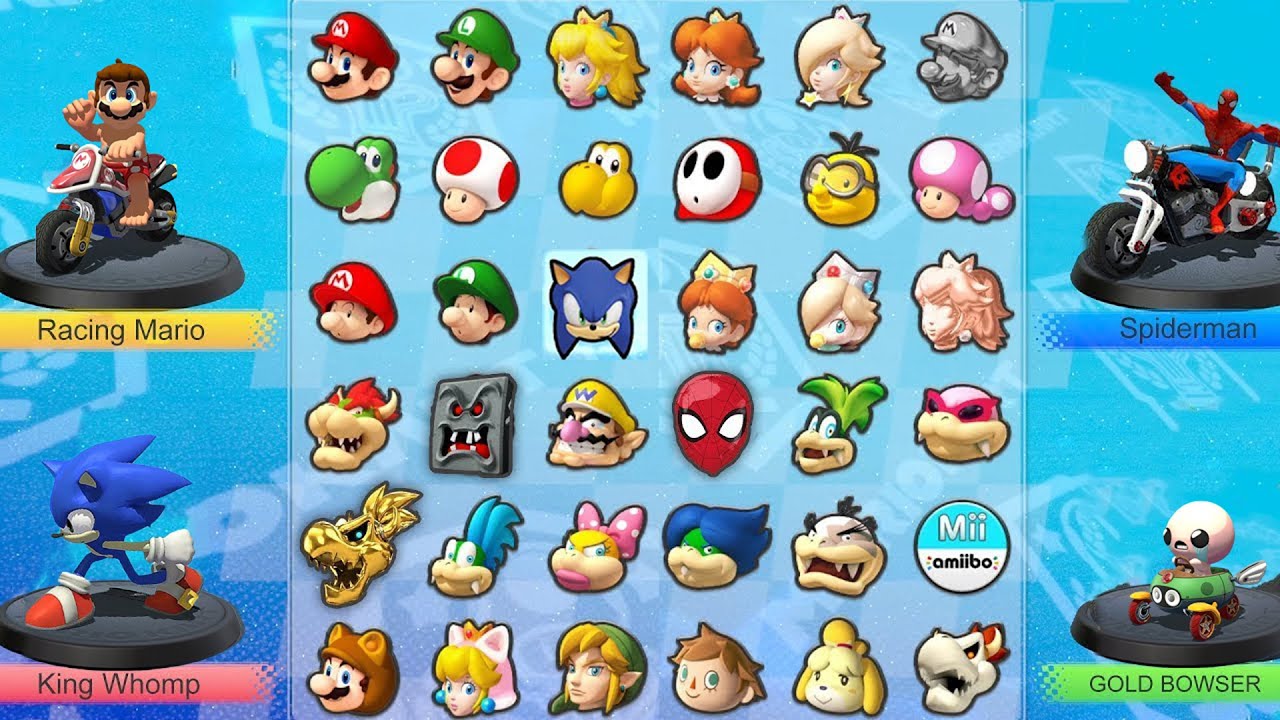 Mario Kart 8 Deluxe All New Special Characters HD YouTube mario-kart-8-deluxe-all-new-special-characters-hd-youtube