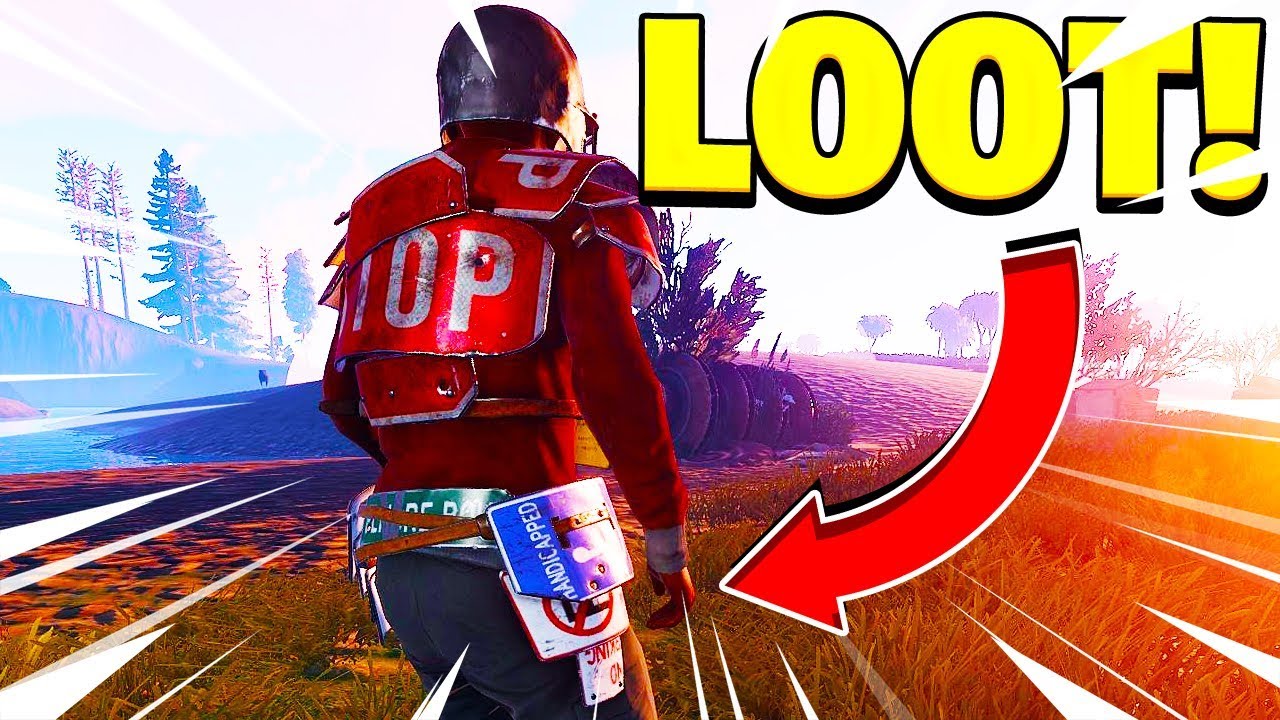 LOOT! - Rust Funny Moments Ft. Soup - YouTube