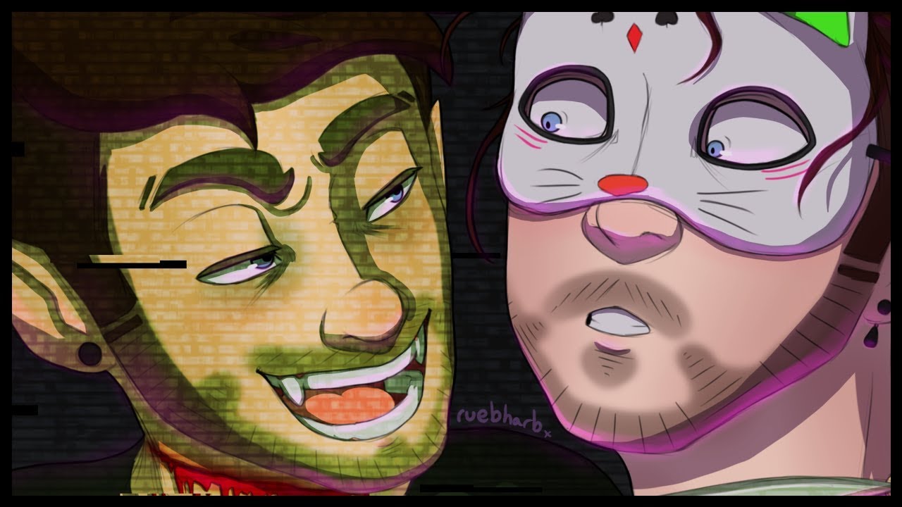 'Entertain Me.' - Antisepticeye & Marvin The Magnificent Speedpaint ...