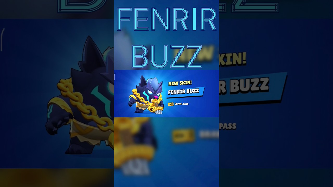 FENRIR BUZZ #brawlstars #brawl #supercell #gaming #brawlpass #games # ...