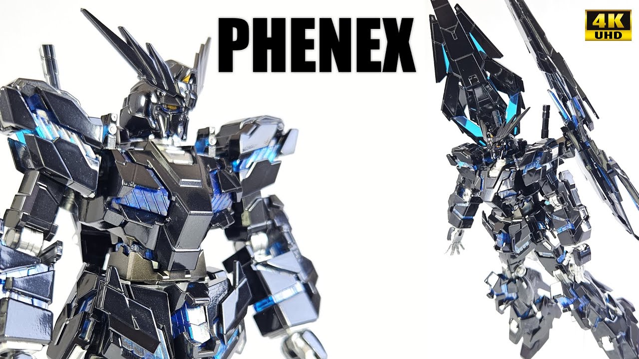 [325] - HG Phenex "DarkMind" Custom - Black Candy Painting - Gunpla ...