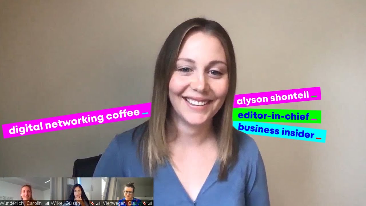 Women networking coffee with Alyson Shontell, Editor-in-Chief BUSINESS ...