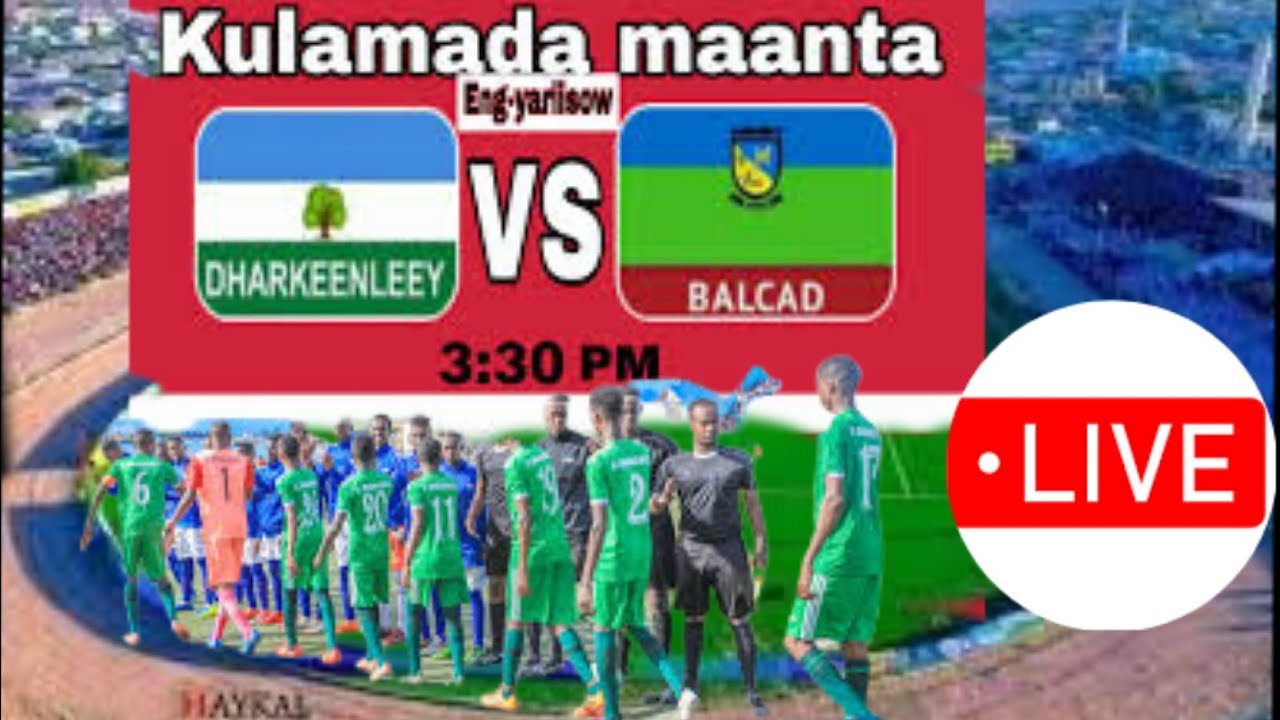 dharkebley vs balcad live Road 1 koob ka G,banaadir( eng yariisoow)# ...