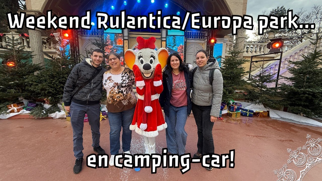 On a testé le camping Europapark en camping-car - YouTube