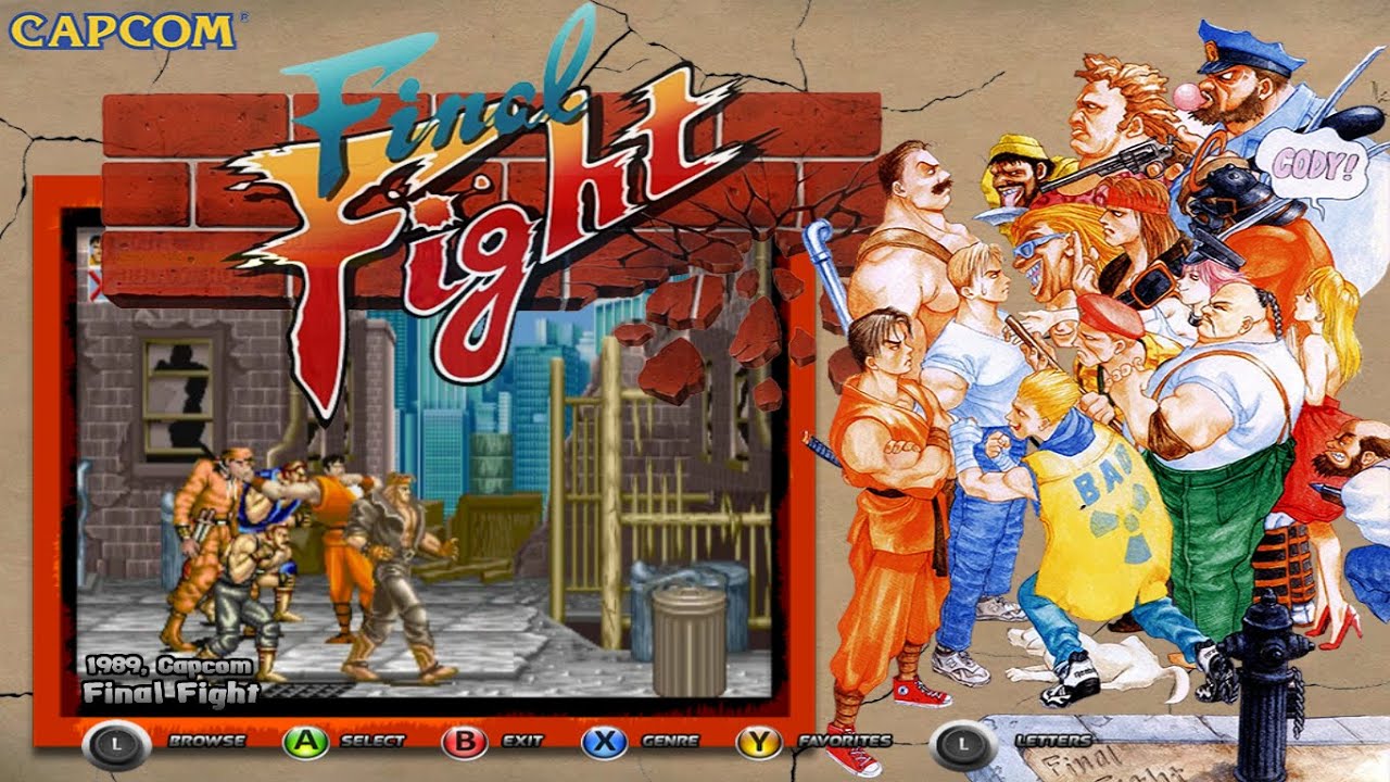 Final Fight RETRO GAMING#mame#fullgame - YouTube