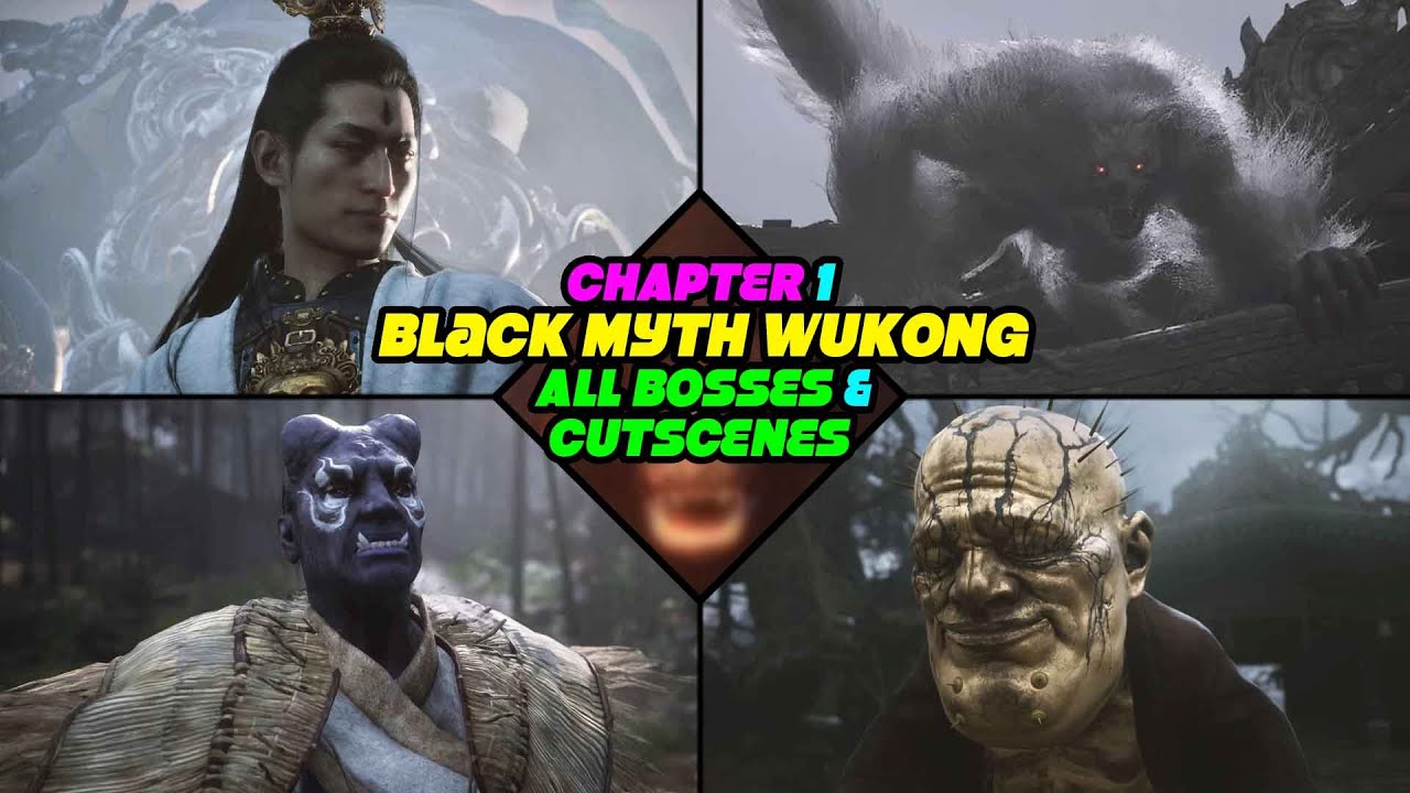 Black Myth Wukong - Chapter 1 (All Bosses & Cutscenes) - YouTube