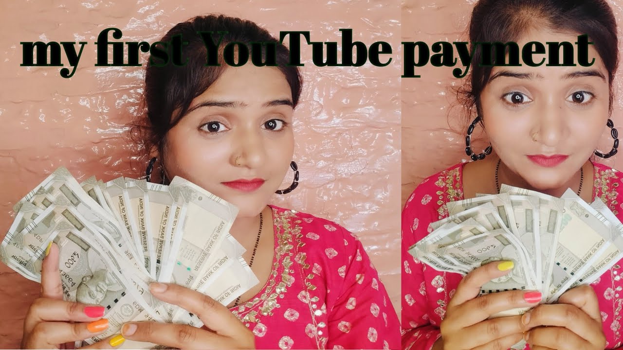 you tube se first payment a gyi .you tube first payment kb deta h - YouTube