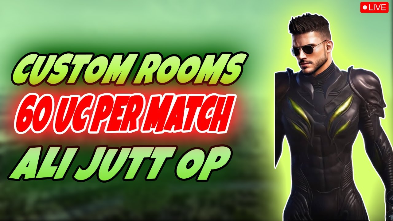 PUBG Mobile Live Custom Rooms | Competitive Tournament Practice | Ali ...