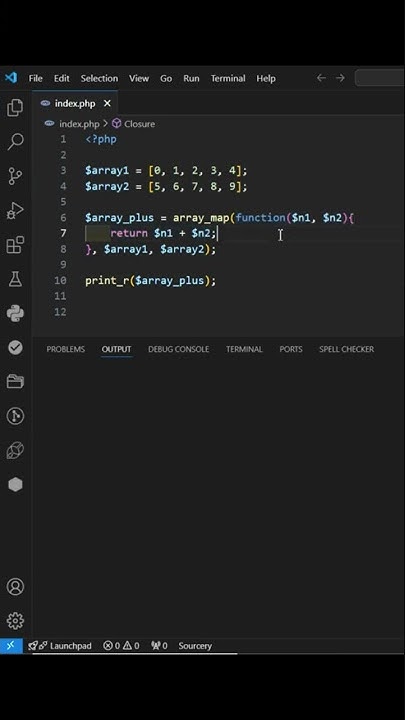 Element-wise Array Addition in PHP #coding #programming #php #shorts - YouTube