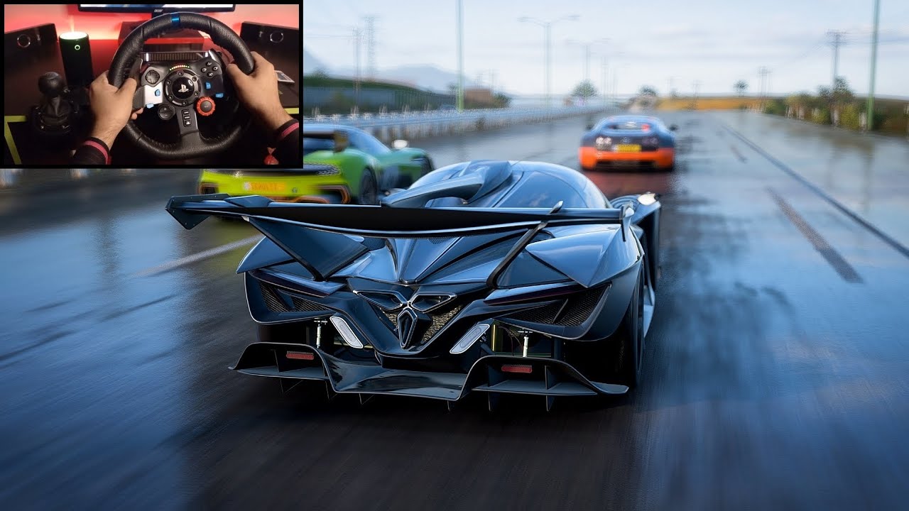 Apollo Intensa Emozione Forza Horizon 5 RACE | Logitech G29 Steering ...