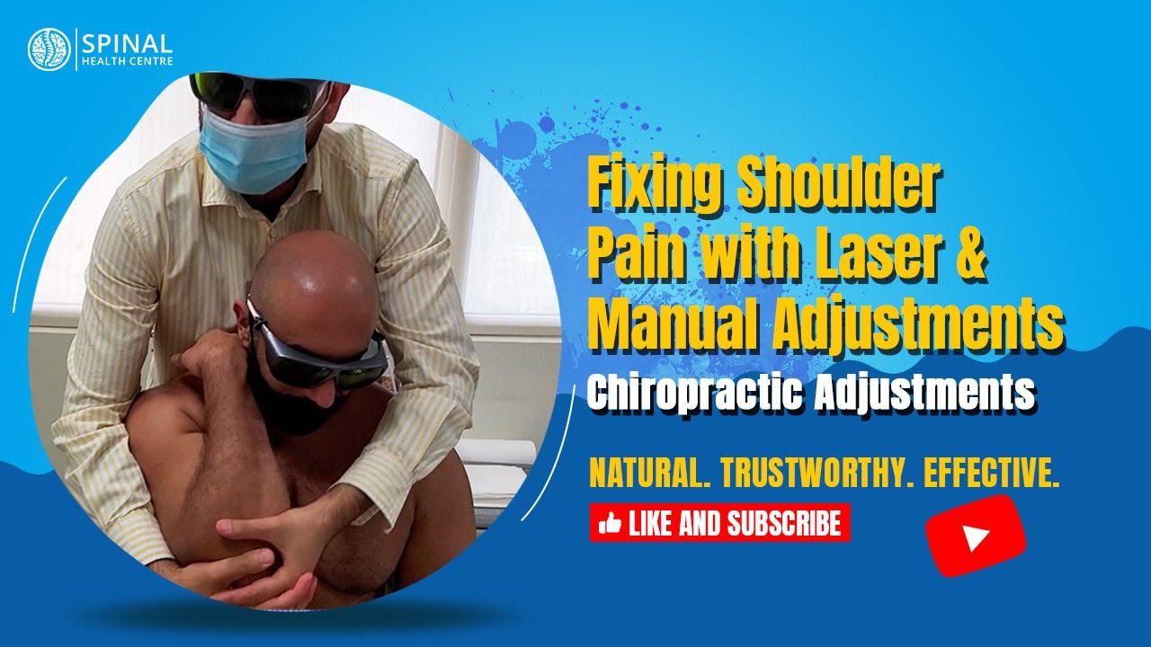 Fixing Shoulder Pain with Laser & Manual Adjustments - YouTube