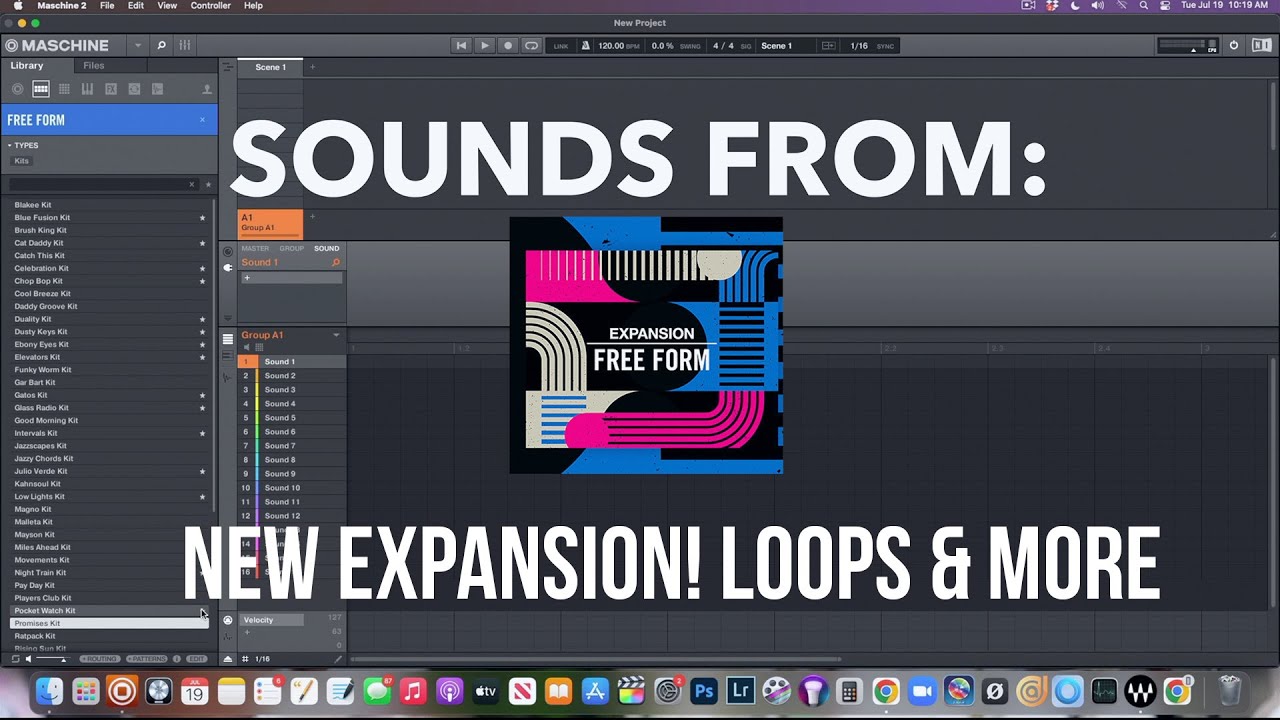 New Free Form Expansion From Native Instruments! (The Kits, Loops ...