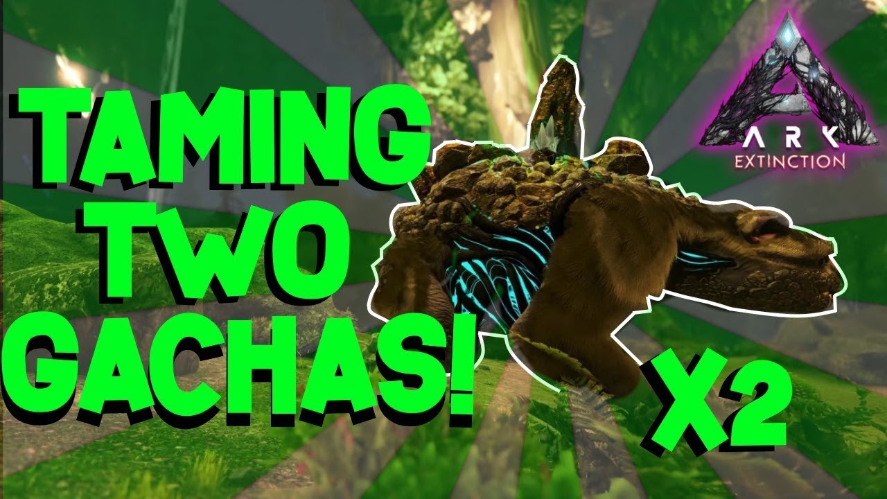 TAMING TWO GACHAS! (ARK:Extinction #16) - YouTube