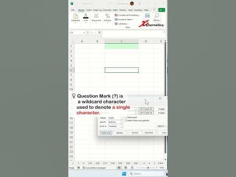 Remove asterisks in Excel - Excel Tips and Tricks - YouTube