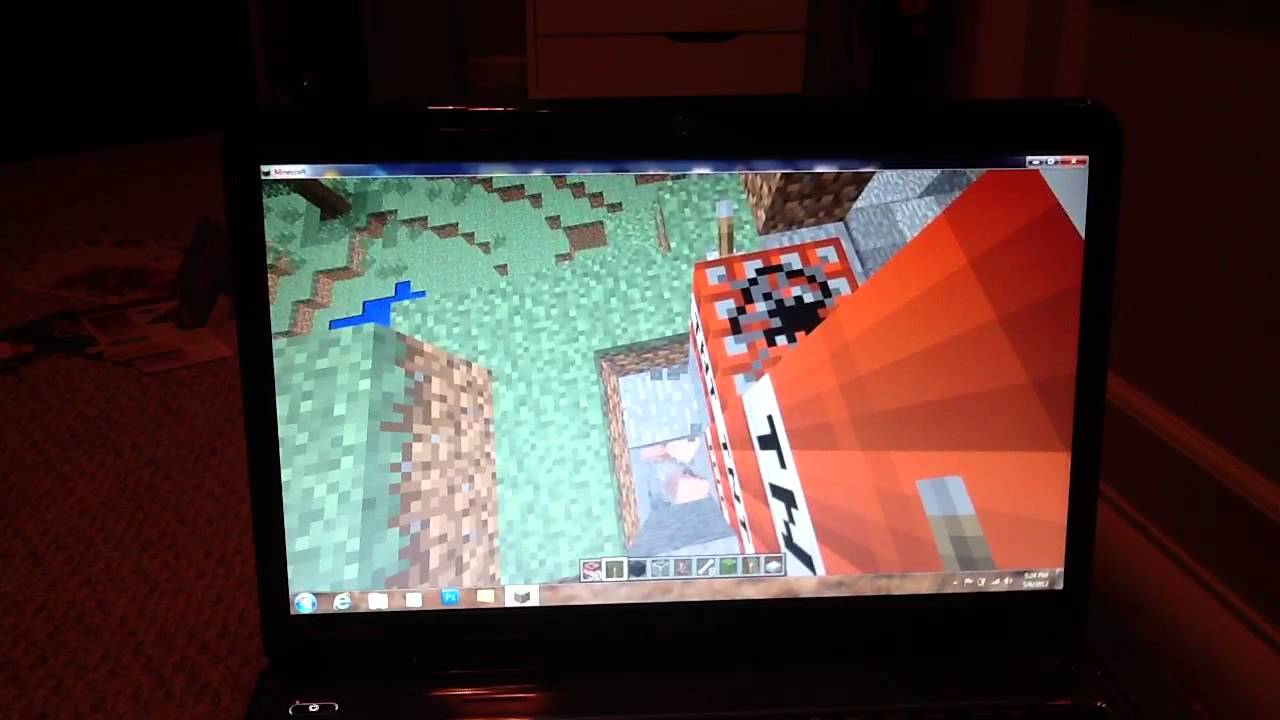 Minecraft-exploding stuff number 1 - YouTube