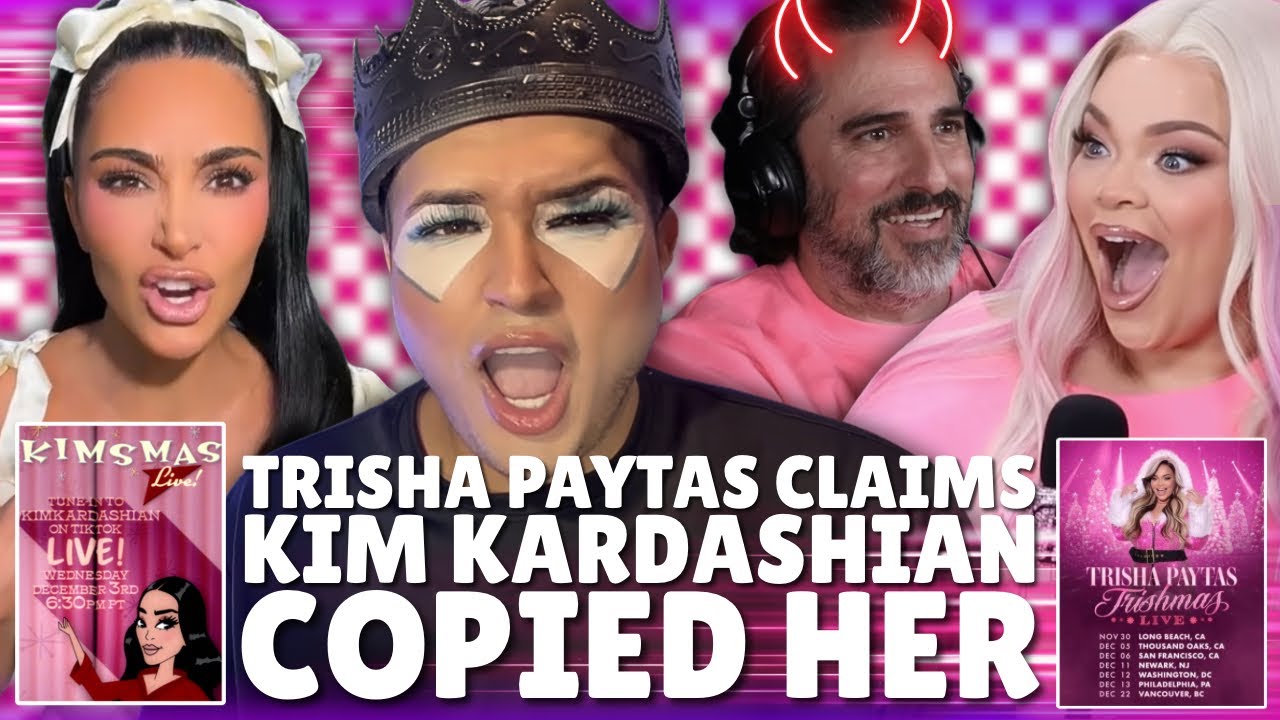 TRISHA PAYTAS CLAIMS KIM KARDASHIAN COPIED HER & Moses Hacmon is LAZY ...