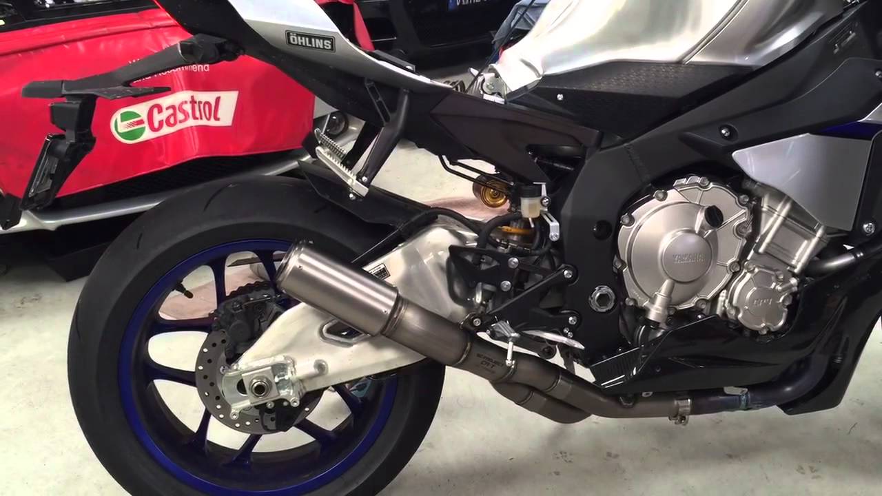 R1M SC PROJECT EXHAUST - YouTube