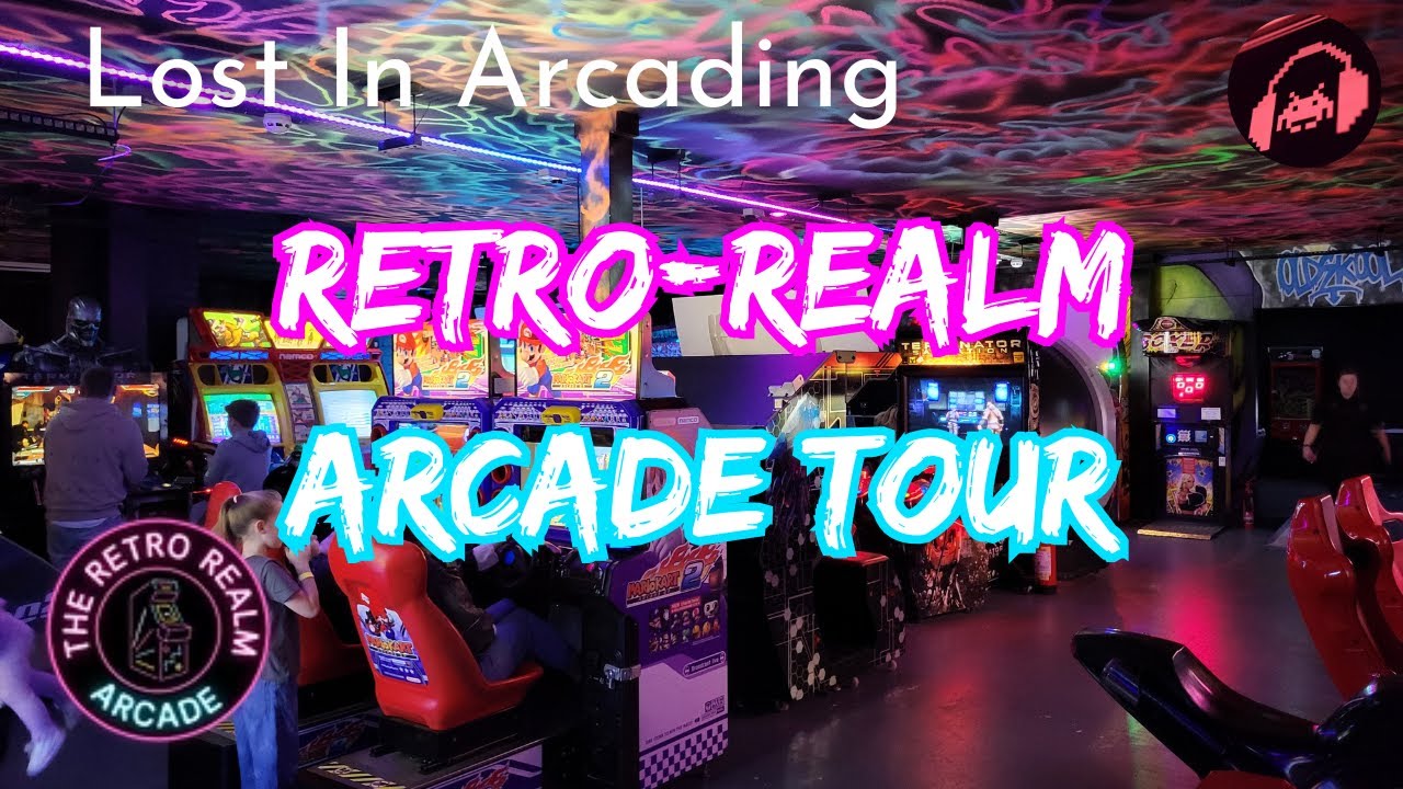 Retro-Realm Arcade Tour March 2025 - YouTube