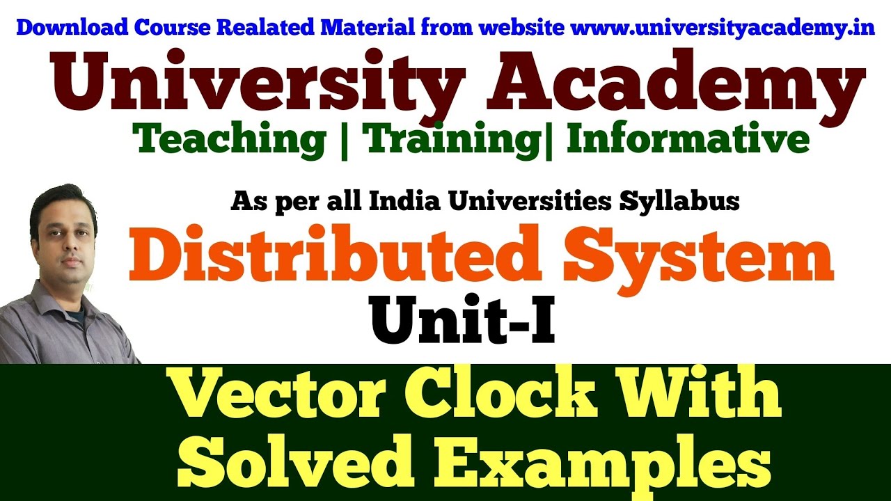 DS6 Distributed System Vector Clock Vector Clock Solved Example In ds6-distributed-system-vector-clock-vector-clock-solved-example-in