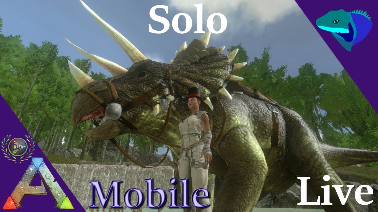 BUILDING A WORKSTATION! GETTING TO METAL TIER! Solo ARK: Mobile [S1:E5 ...