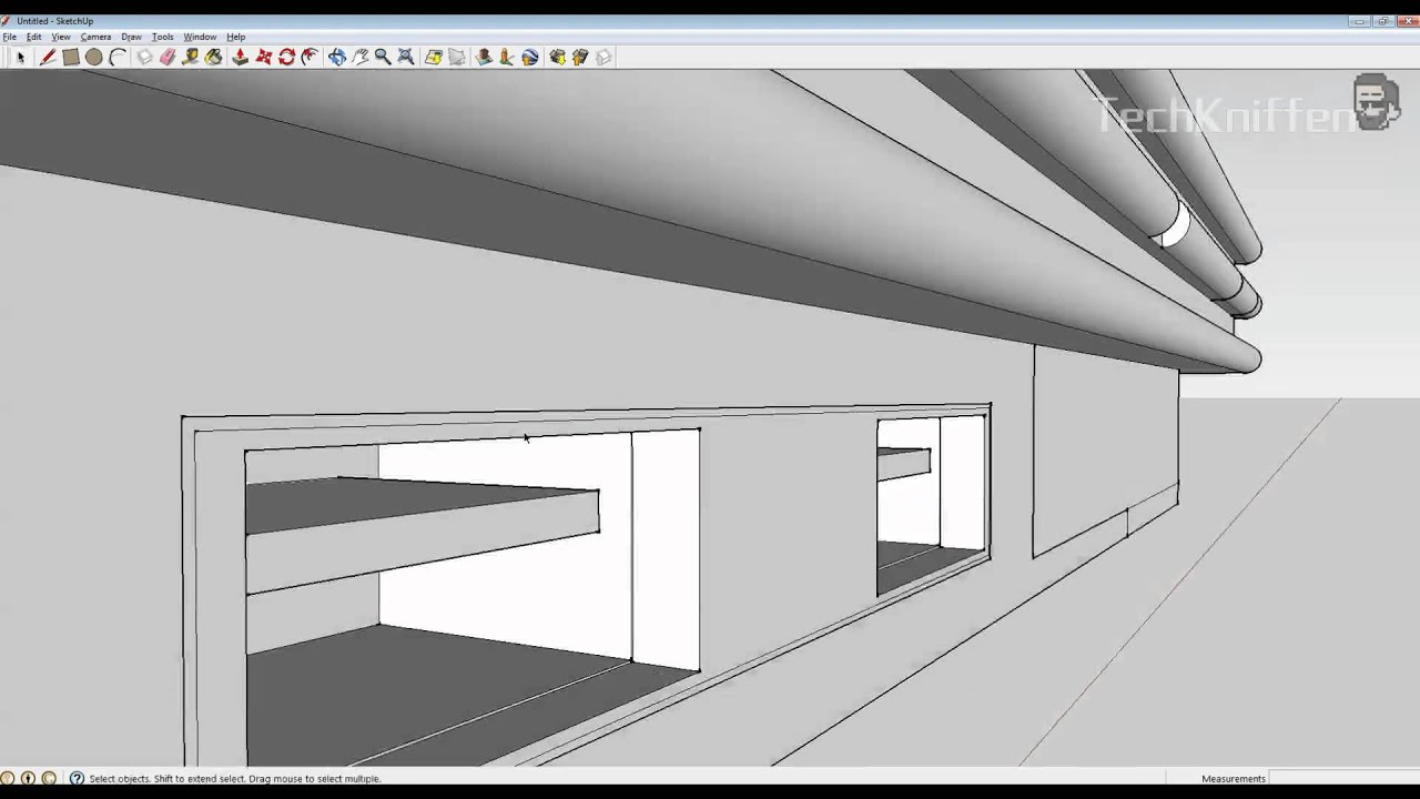 [SketchUp] Drawing a PS2 Slim (Time Lapse 1080p) - YouTube