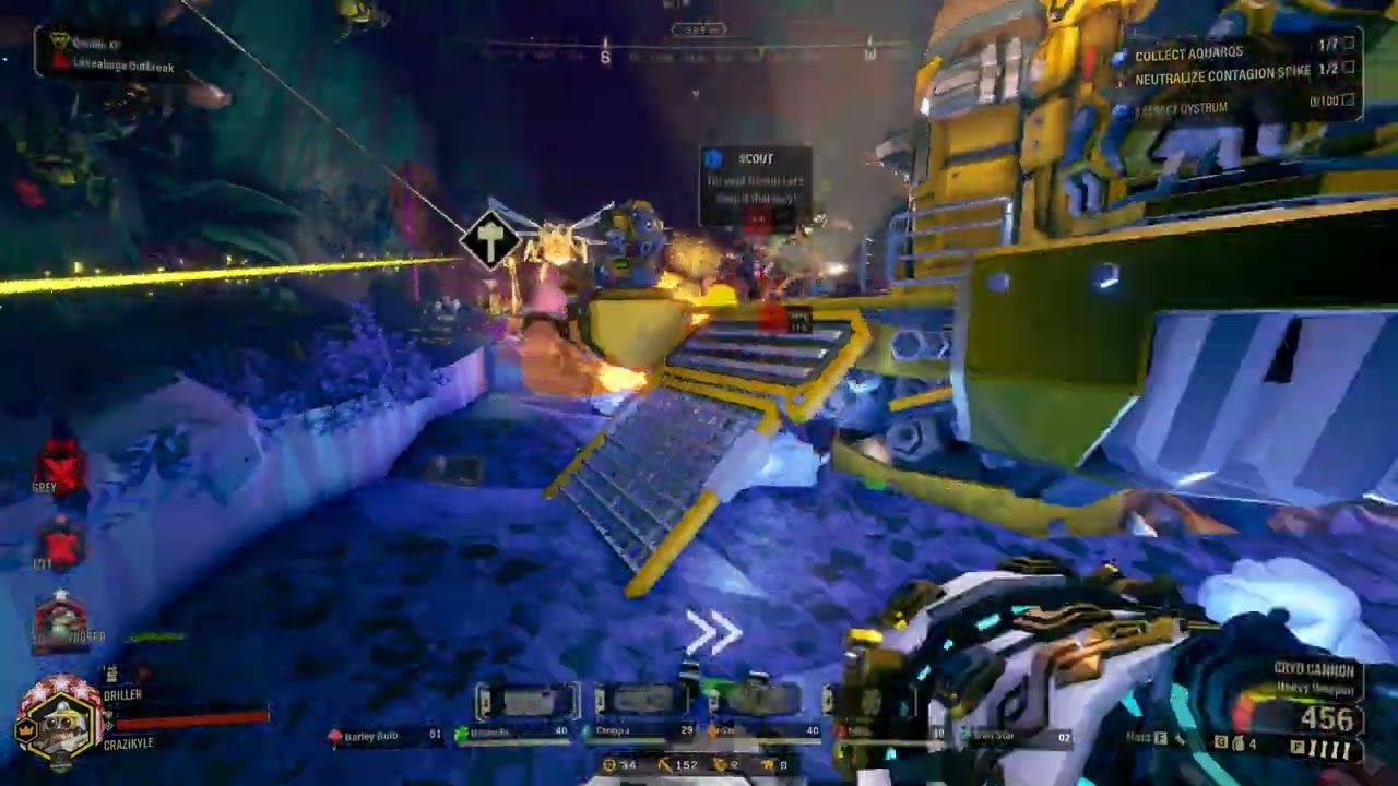 Deep Rock Galactic Scout Faceplants Into C4 - YouTube