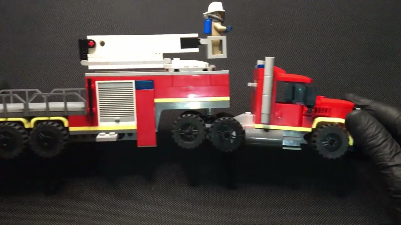Lego City 60282 Fire Command Unit Speed Build - YouTube