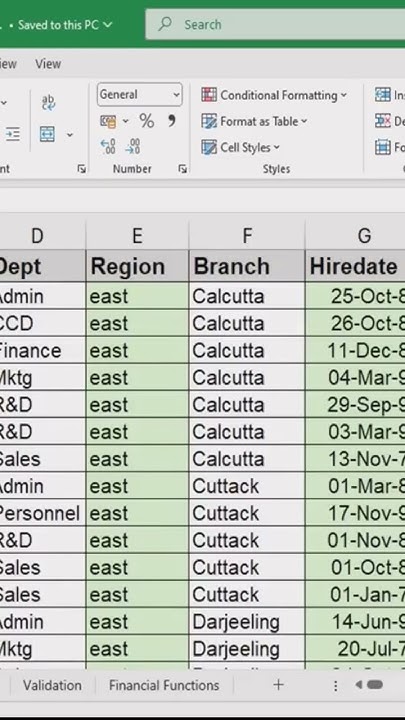 navigating excel sheets efficiently #excel #excelcourse #learnexcel - YouTube