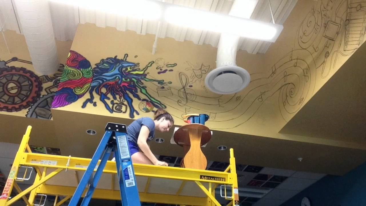 SMES STEAM MURAL - YouTube