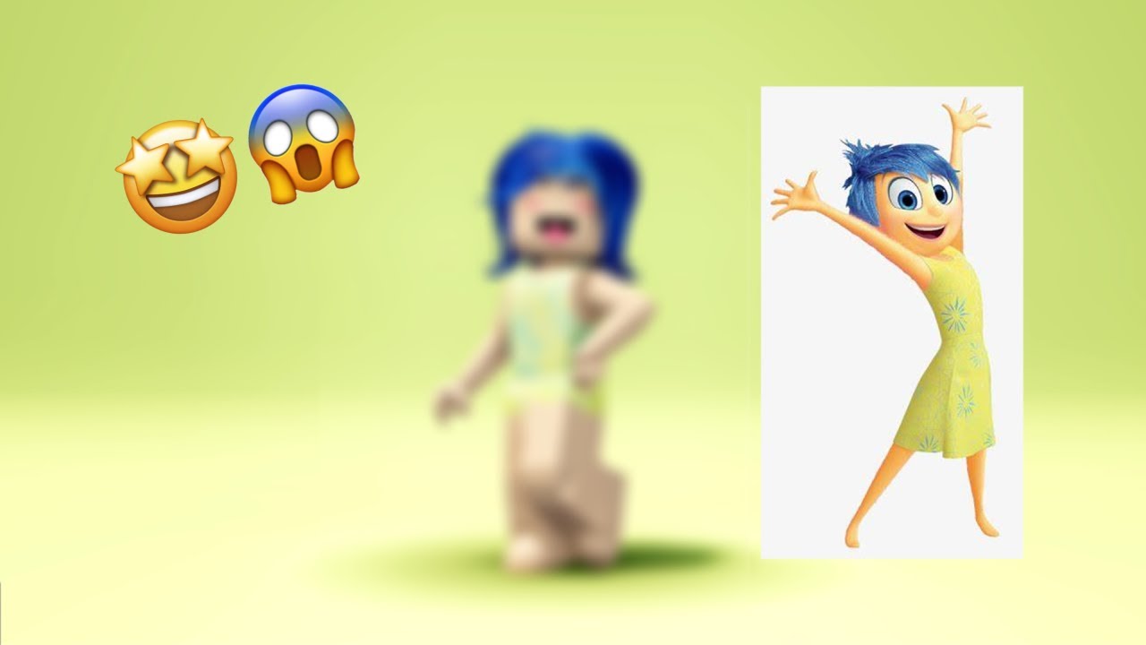 Inside out characters as ROBLOX AVATARS 😍😱👏 - YouTube