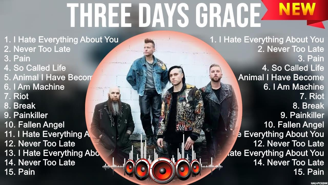 Three Days Grace Greatest Hits Full Album ️ Top Songs Full Album ️ Top ...