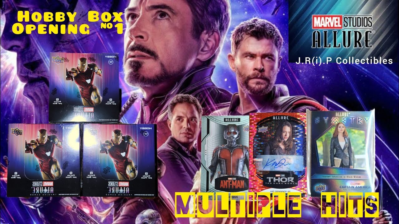 2022 Marvel Allure Hobby Box Opening - YouTube