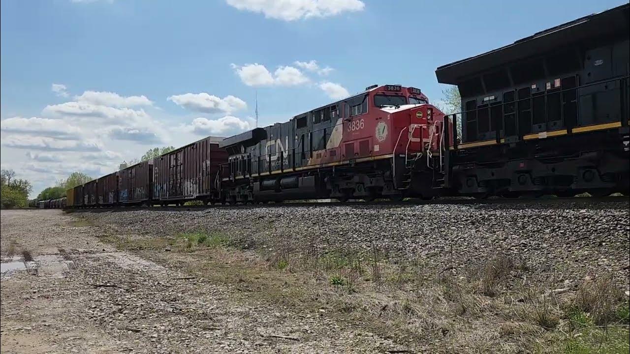 CN 3194 & CN 3836 - YouTube