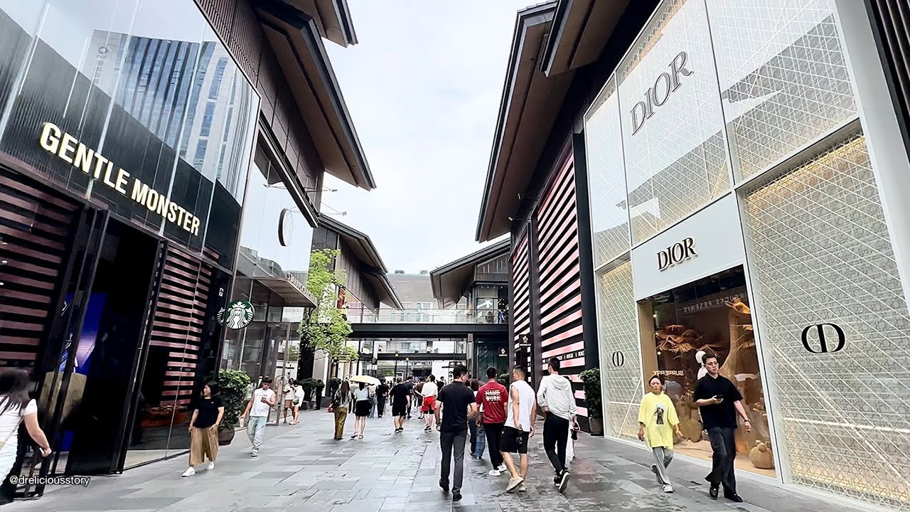 TAIKOO LI CHENGDU SHOPPING STREET REVIEW @ Chunxi Road 总府路商圈成华区 Chengdu ...