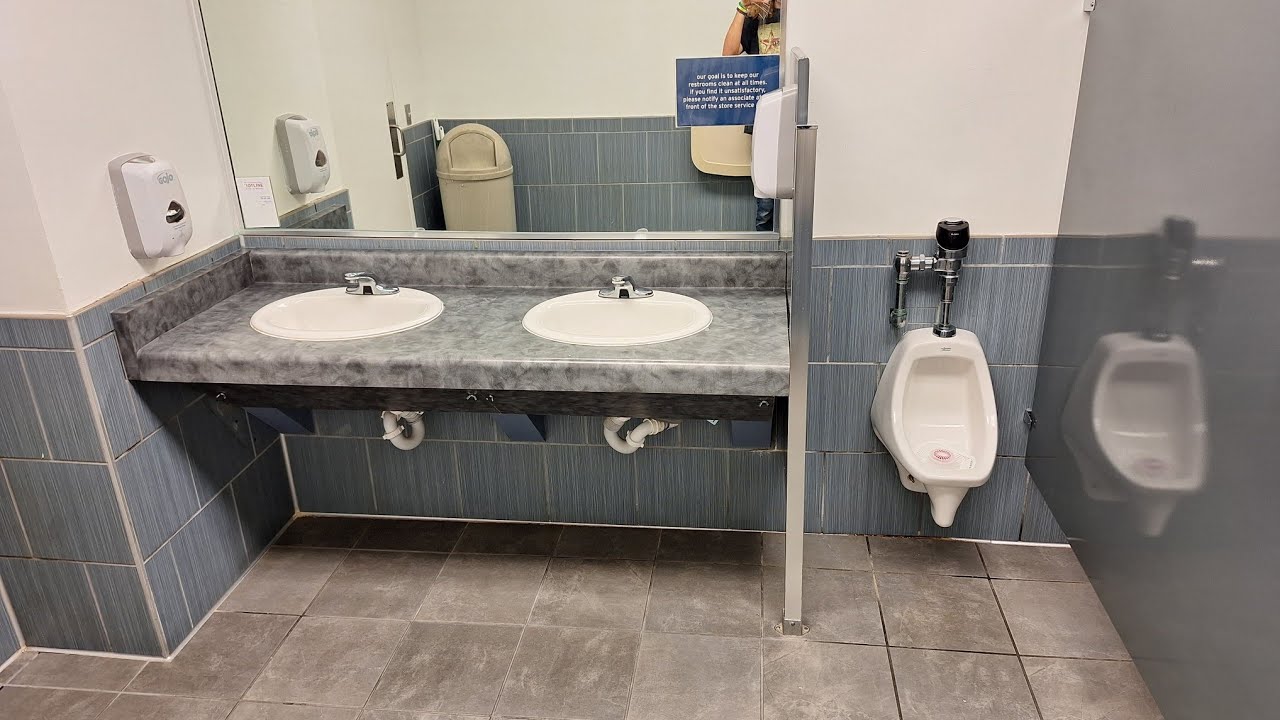 Marshall's Men's Restroom - YouTube